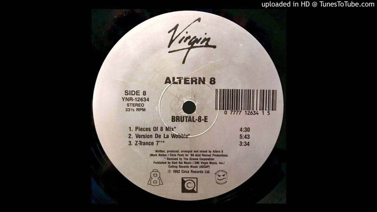 Altern 8 - Brutal-8-E (Pieces Of 8 Mix) - YouTube