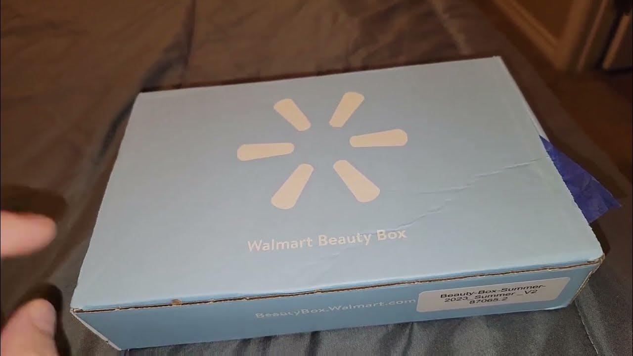 Walmart beauty box/summer 2023 - YouTube