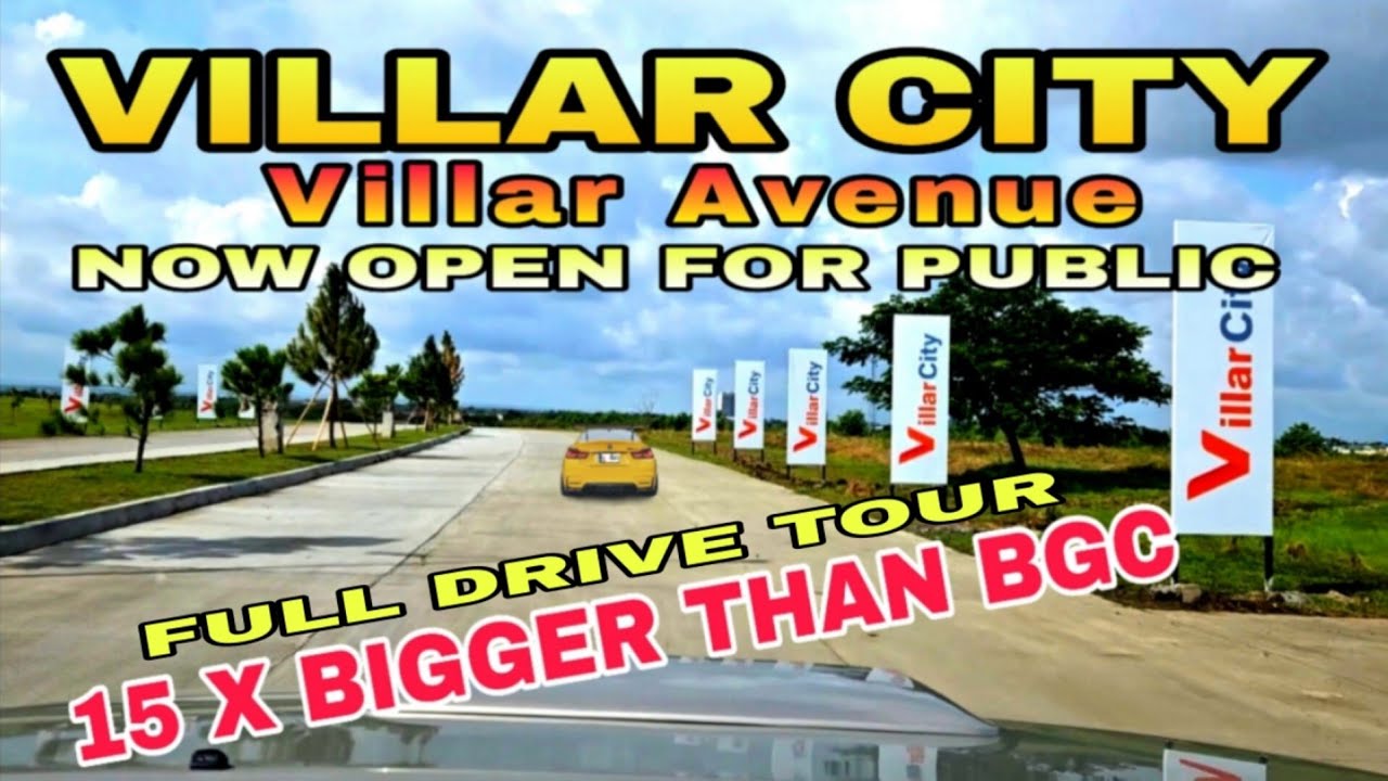 VILLAR CITY & VILLAR AVENUE IS NOW OPEN FOR PUBLIC-15 X Bigger than BGC ...