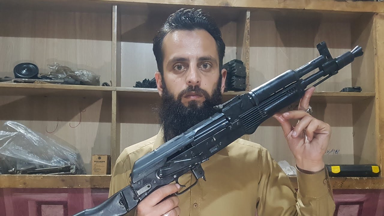 Russians Saiga Shape .308 Pak made Rifle. G3 Bore SAIGA Ak 47 - YouTube