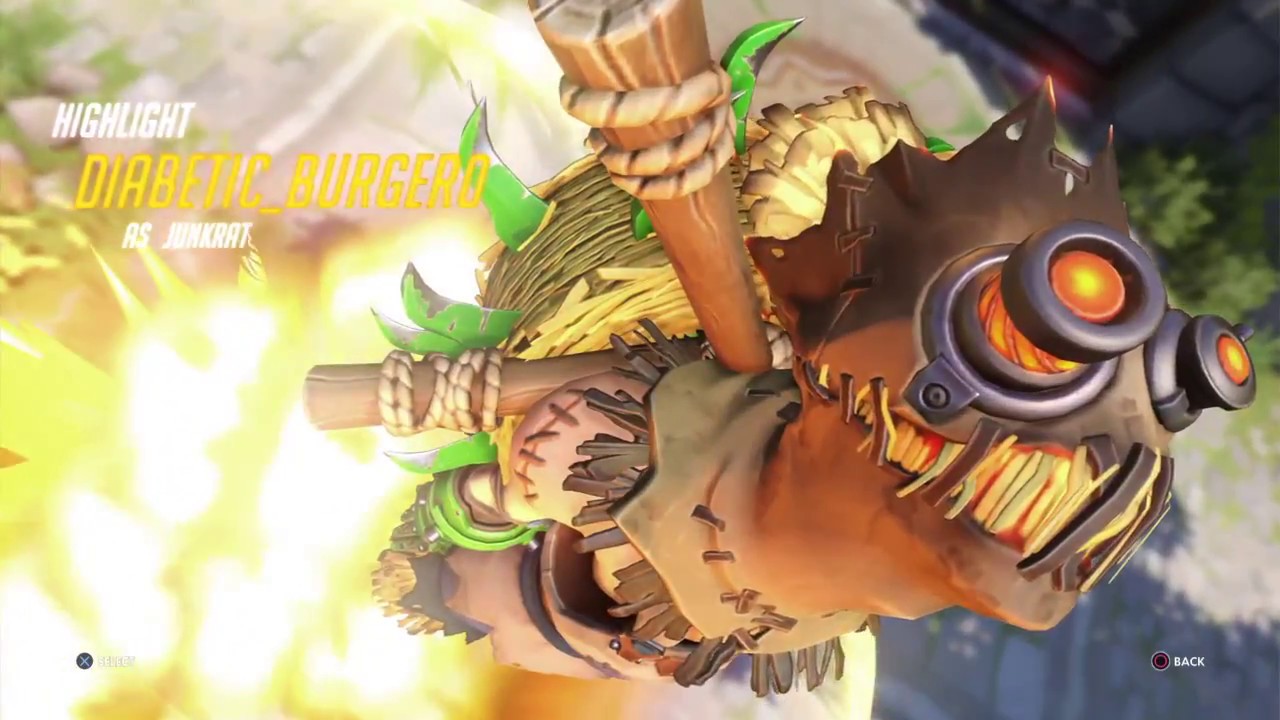 Overwatch Highlights #123: Junkrat (I MEANT TO DO THAT) (PRE-GOLDEN GUN ...