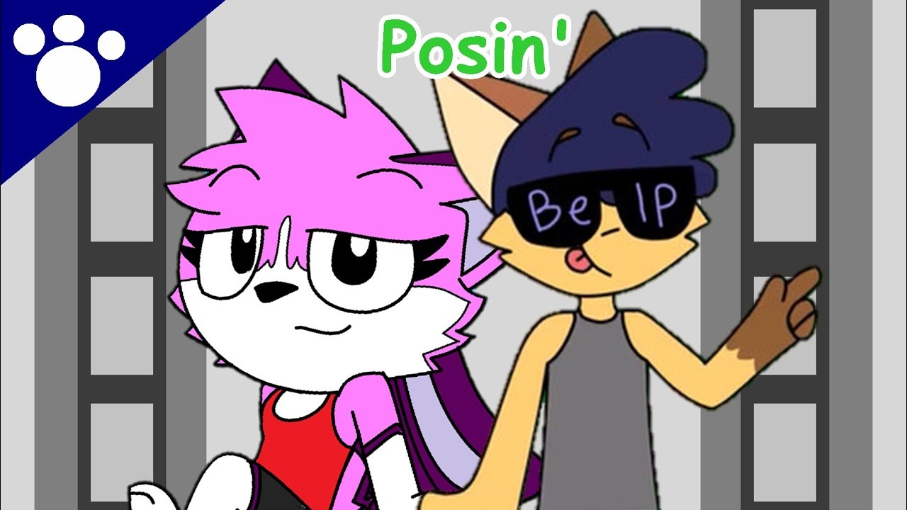 Posin' ~ Meme Animation (Collab with Lxmon-Jawz) - YouTube