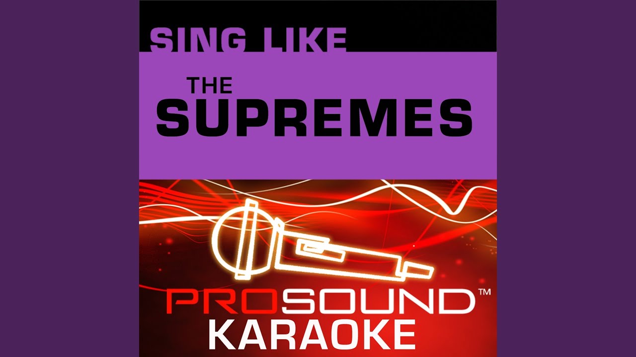 Stop! In the Name Of Love (Karaoke with Background Vocals) (In the ...