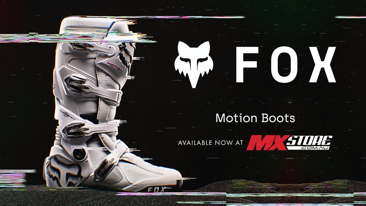 All New 2024 Fox Motion Boots | MXstore.com.au - YouTube