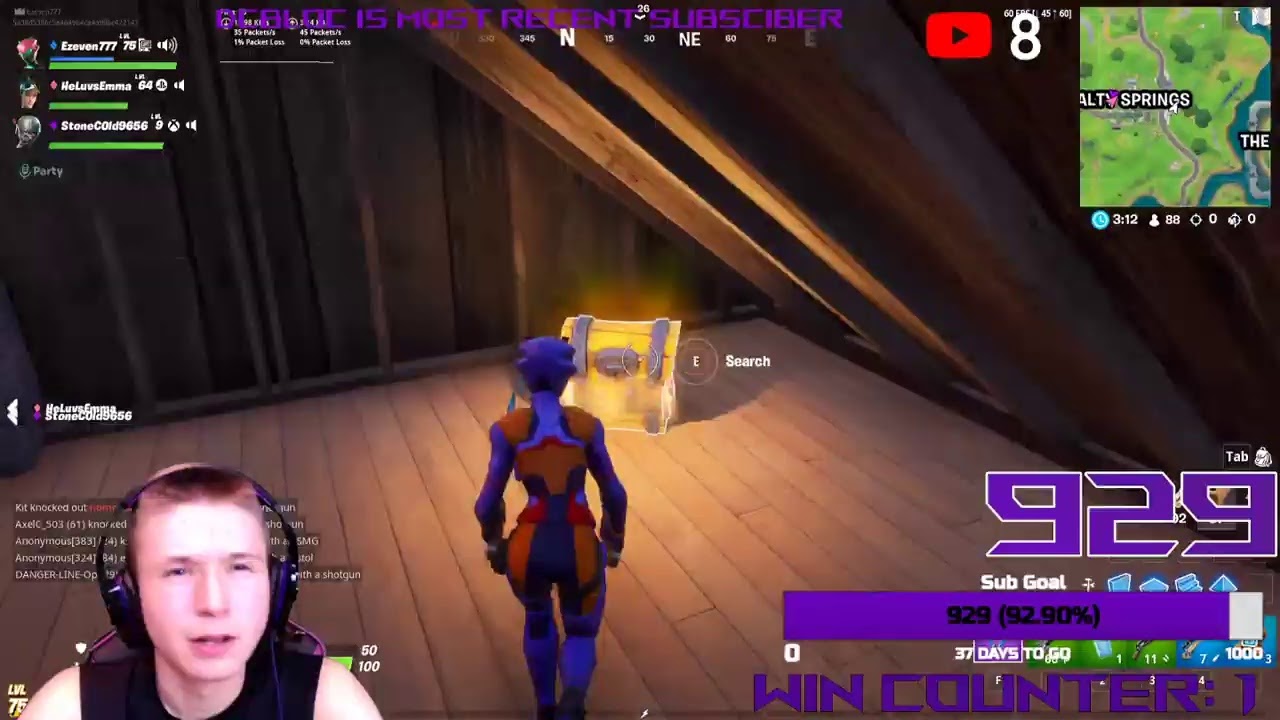 Fortnite (Ez Clan Looking For Arena Players To Put In Teams) LIVE - YouTube