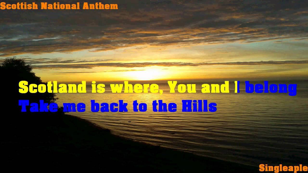 Scottish National Anthem for 2014 - A new Song for Scotland - YouTube