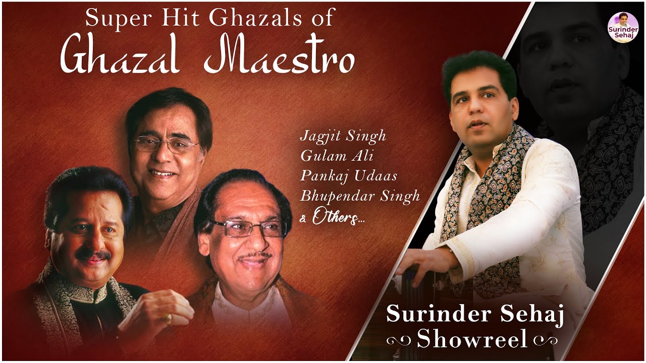 Delhi Based Ghazal Singer Surinder Sehaj | Showreel | Live | New ...