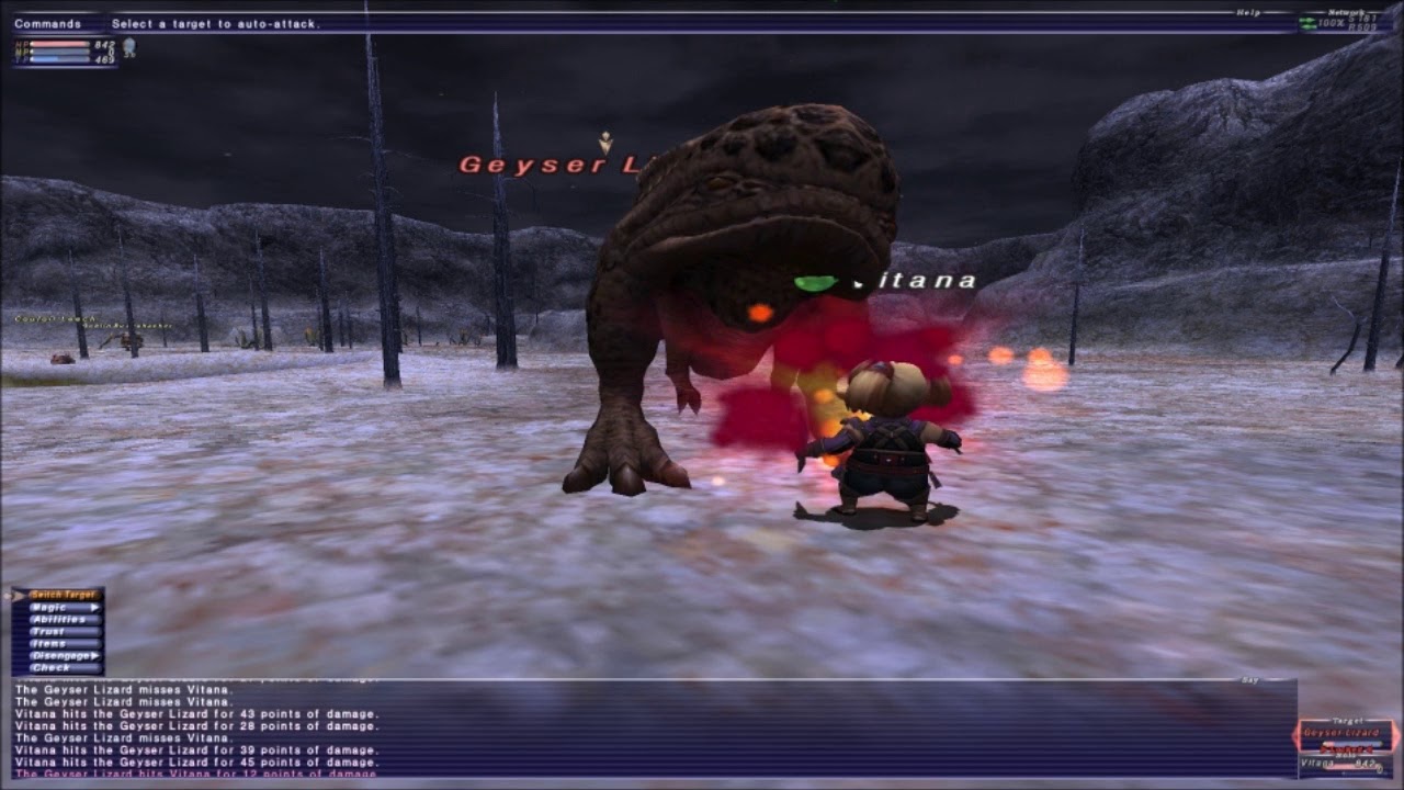 FFXI | Geyser Lizard (Steam Scale Mail) - YouTube