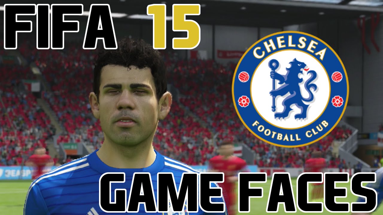 FIFA 15 Chelsea London Game Faces ft. Diego Costa & Hazard [Ps4] - YouTube
