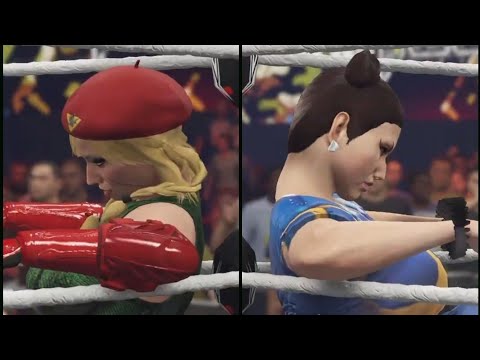WWE 2K23 (request) stinkface match #35 Cammy vs Chun Li