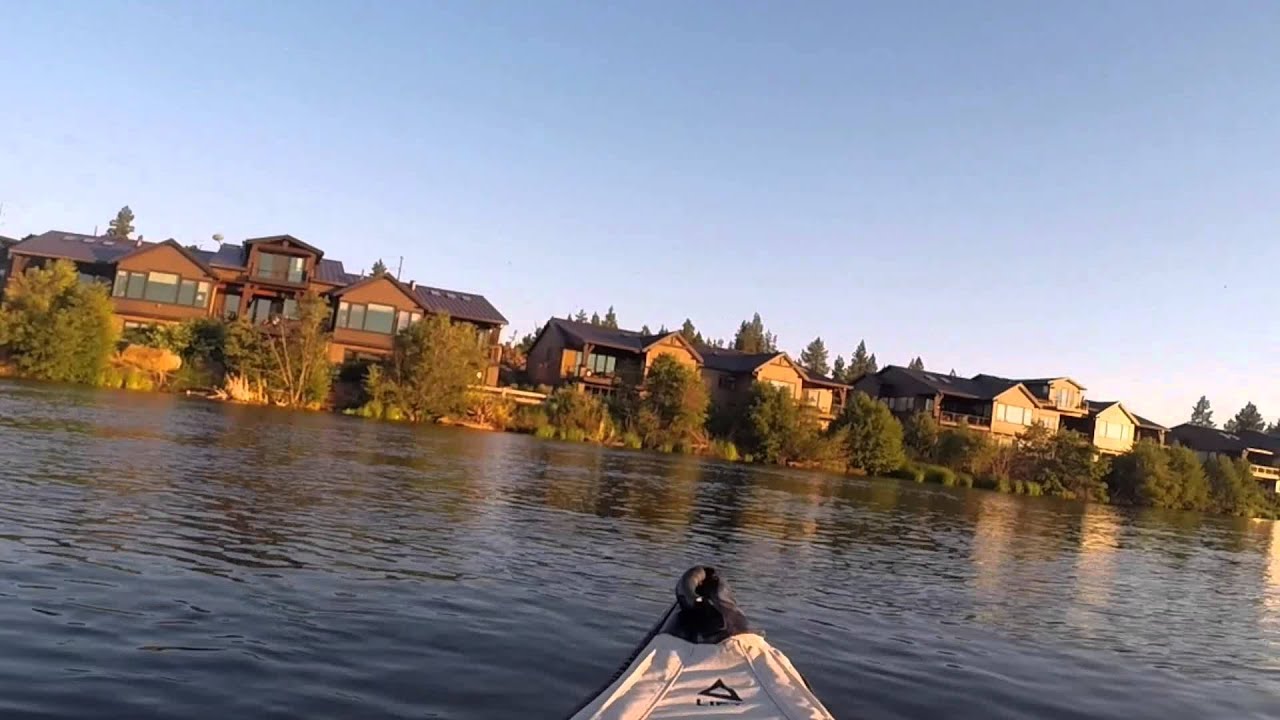 Floating the river in Bend - YouTube