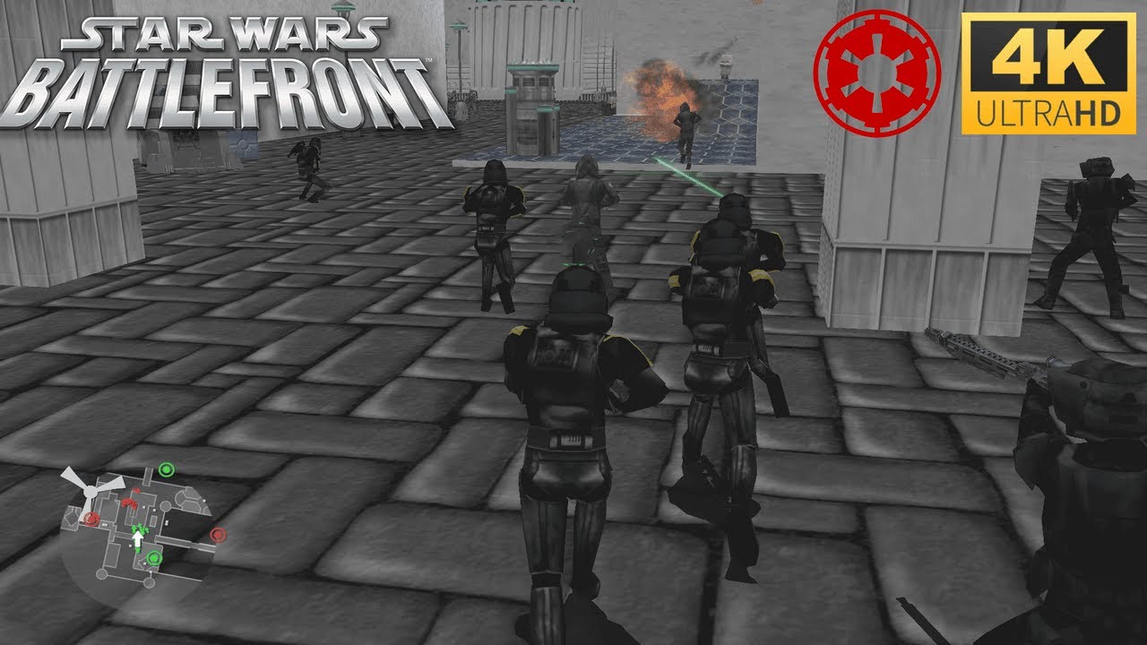 Star Wars Battlefront (2004) talay tak base massacre - galactic Empire ...