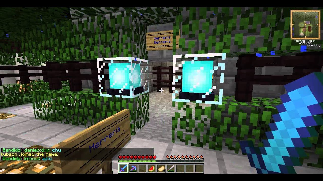 Server minecraft 1.5.2 "Army Of Darkness" - YouTube