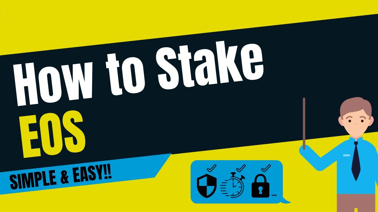 How to Stake EOS - YouTube