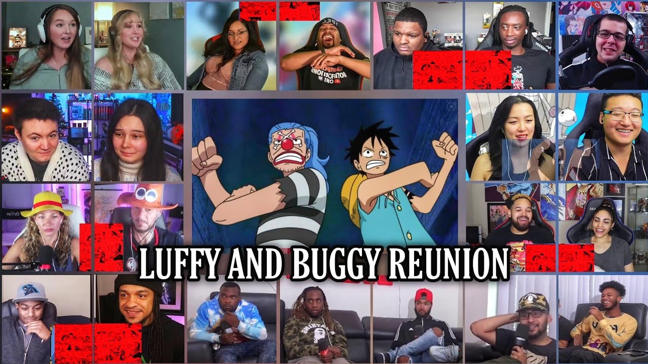 Luffy and Buggy Reunion Reaction Mashup | One Piece Episode 423 - YouTube