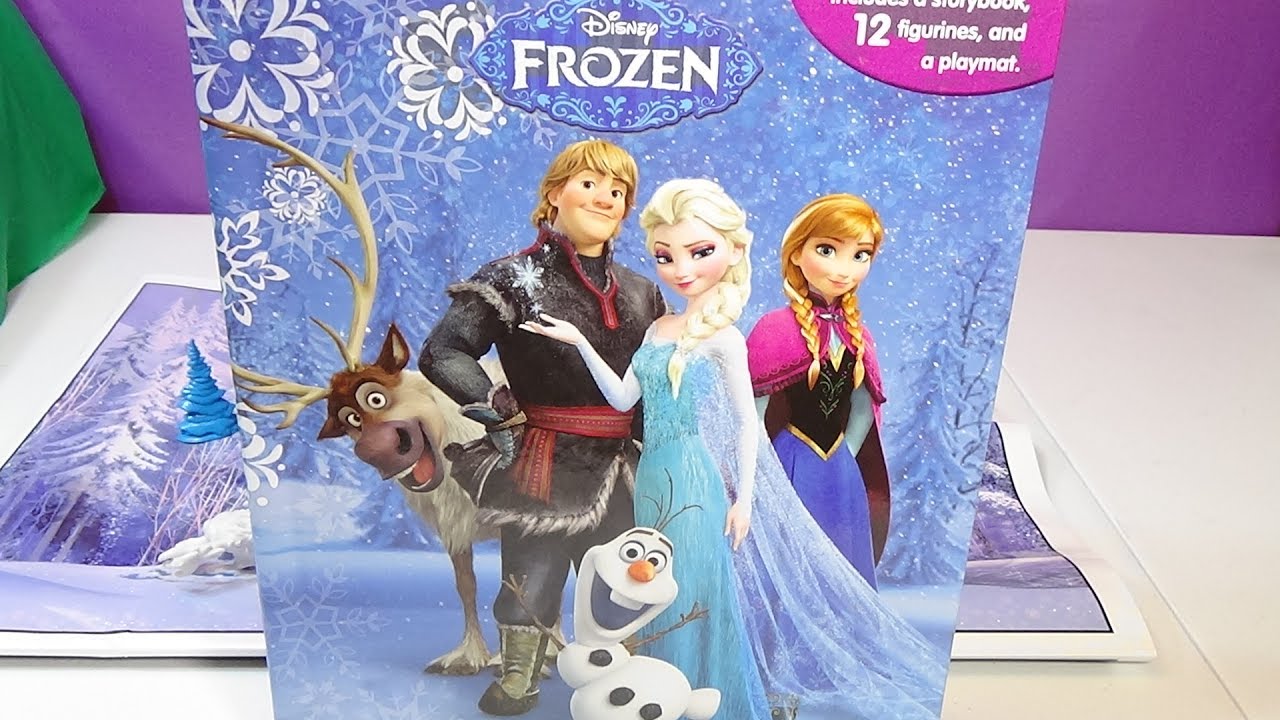 Disney's Frozen My Busy Book - Playtime Fun - YouTube