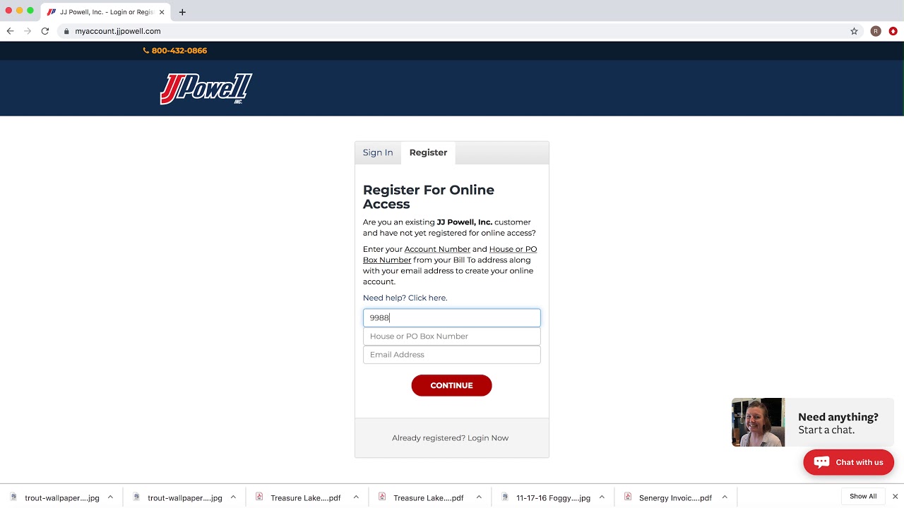 Registering Your Account for Online Access - YouTube