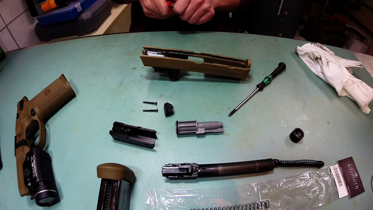 Cybergun FNX-45 Azimuth Airsoft Tuning - YouTube