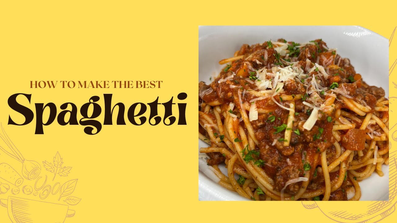 DELICIOUS SPAGHETTI RECIPE | A MUST TRY! - YouTube