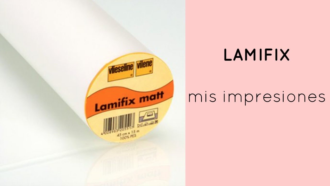 LAMIFIX, lámina para impermeabilizar tela - YouTube