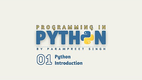 Programming in Python Sessions - YouTube