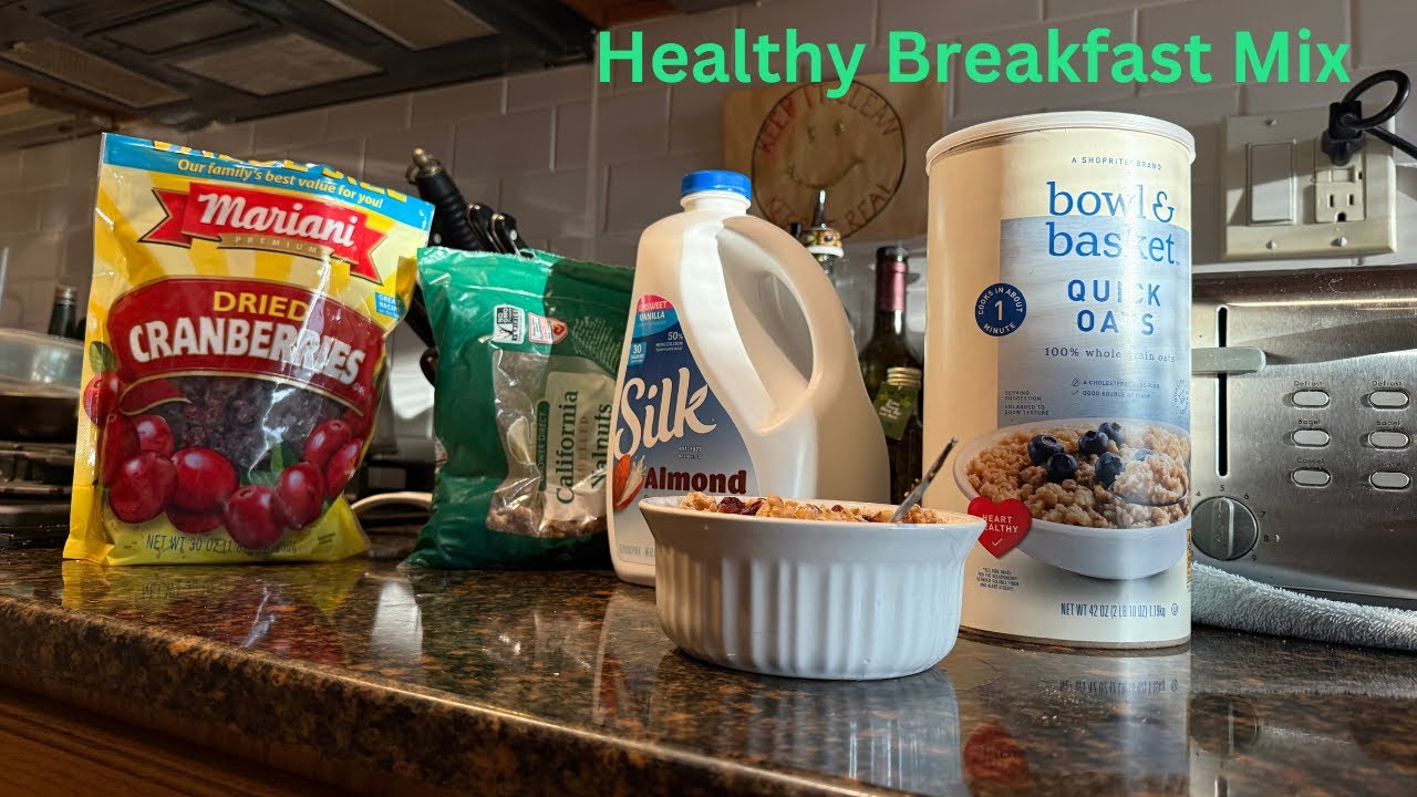 Healthy Breakfast Mix! - YouTube