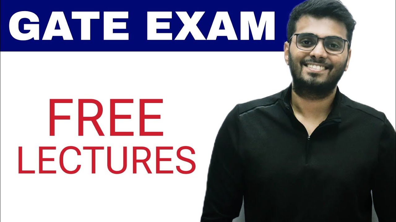 Free STUDY Material for GATE EXAM📚 (Prepare from 0) - YouTube