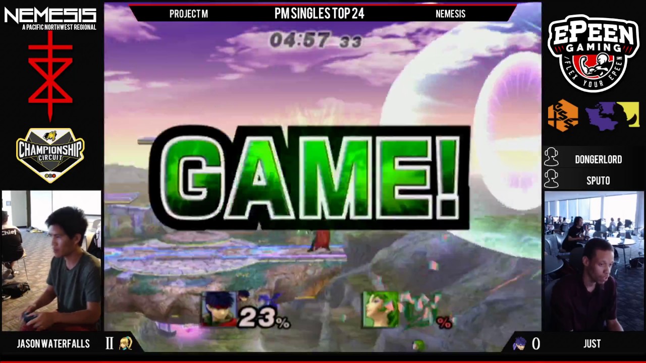 NEMESIS - Jason Waterfalls (ZSS) Vs. JuSt (Ike) - Project M (Top 24 ...