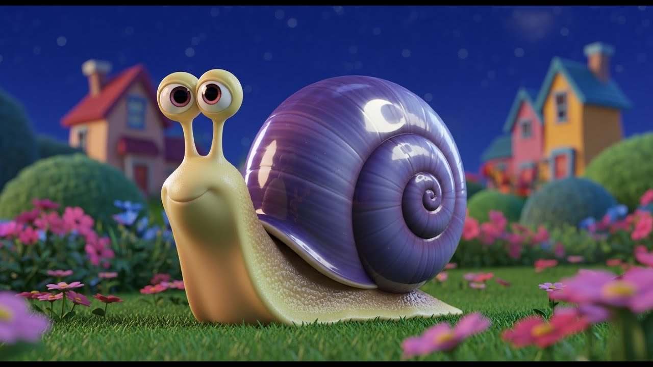 The Snail Who Painted Shapes | Nursery Rhymes and Learning Songs for ...