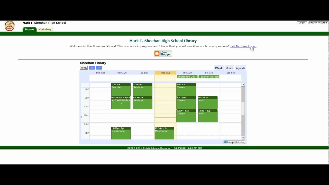How to locate a book in Destiny at Mark T. Sheehan High School - YouTube
