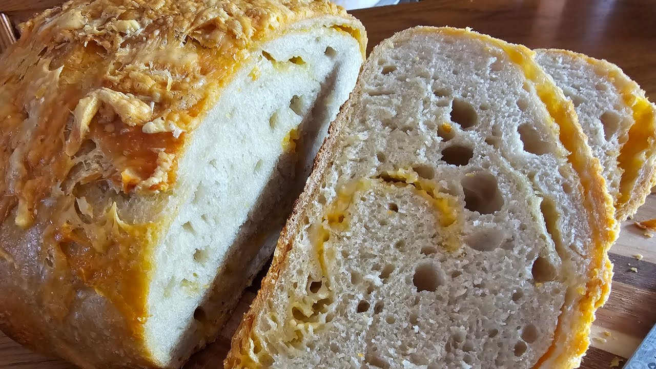 Four Cheese Dutch Oven Bread - YouTube