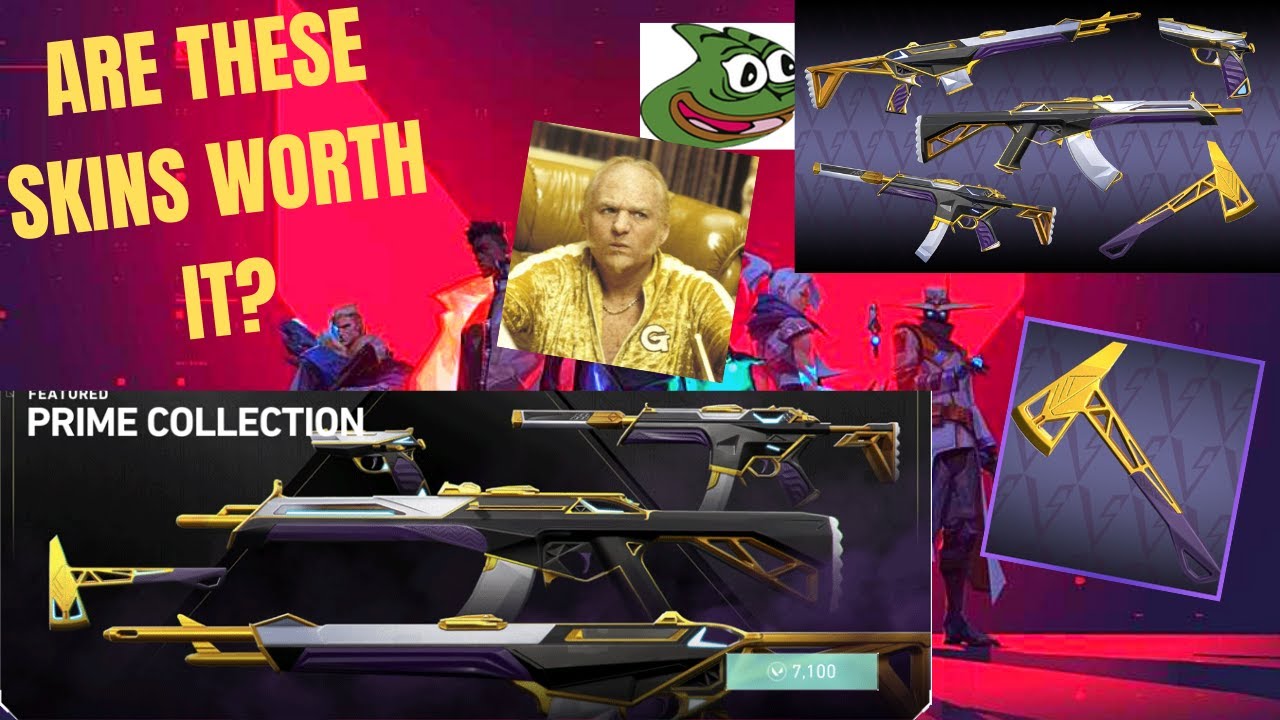 Valorant Gun Skins and Prime Bundle Pack Initial Impressions. Is it ...