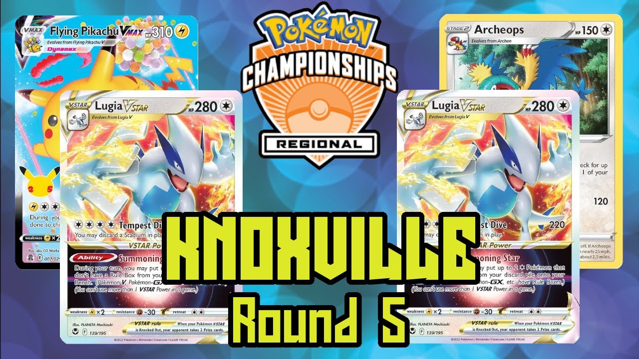 Lugia/Flying Pikachu vs Lugia VSTAR - Pokemon TCG Knoxville Regionals ...