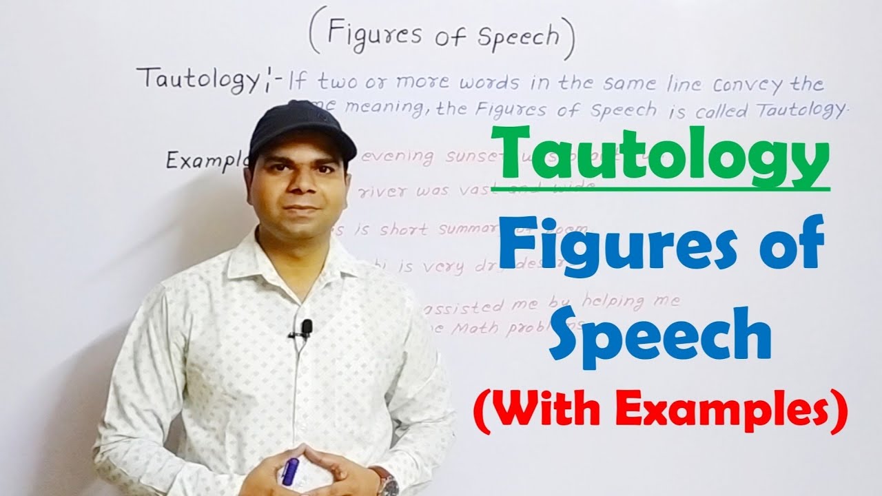 Tautology Figures of Speech with Examples | English Grammar by Avinash ...