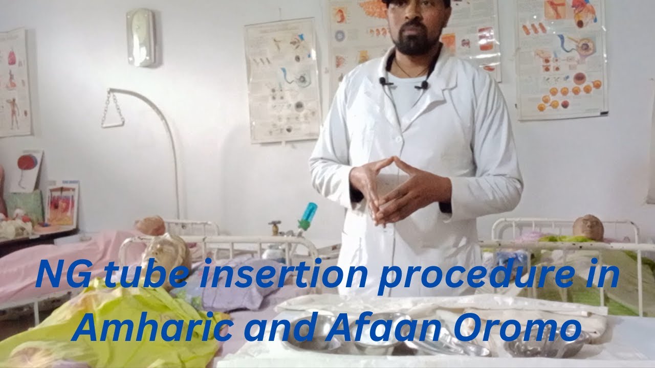 NG Tube Insertion Procedure YouTube