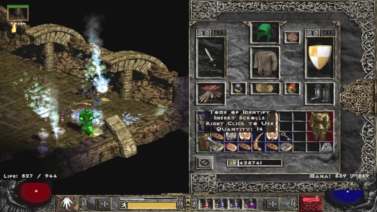 What is set item Gothic Plate - Diablo 2 - YouTube