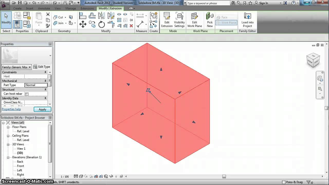 Tutorial creación de familias en Revit desde cero #1 - YouTube