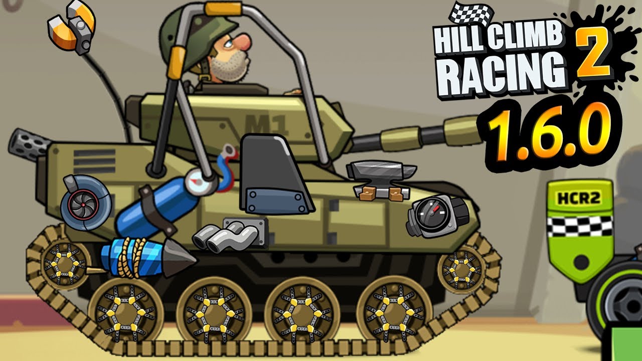 Hill Climb Racing 2 New TANK Update 1.6.0 #7 - YouTube