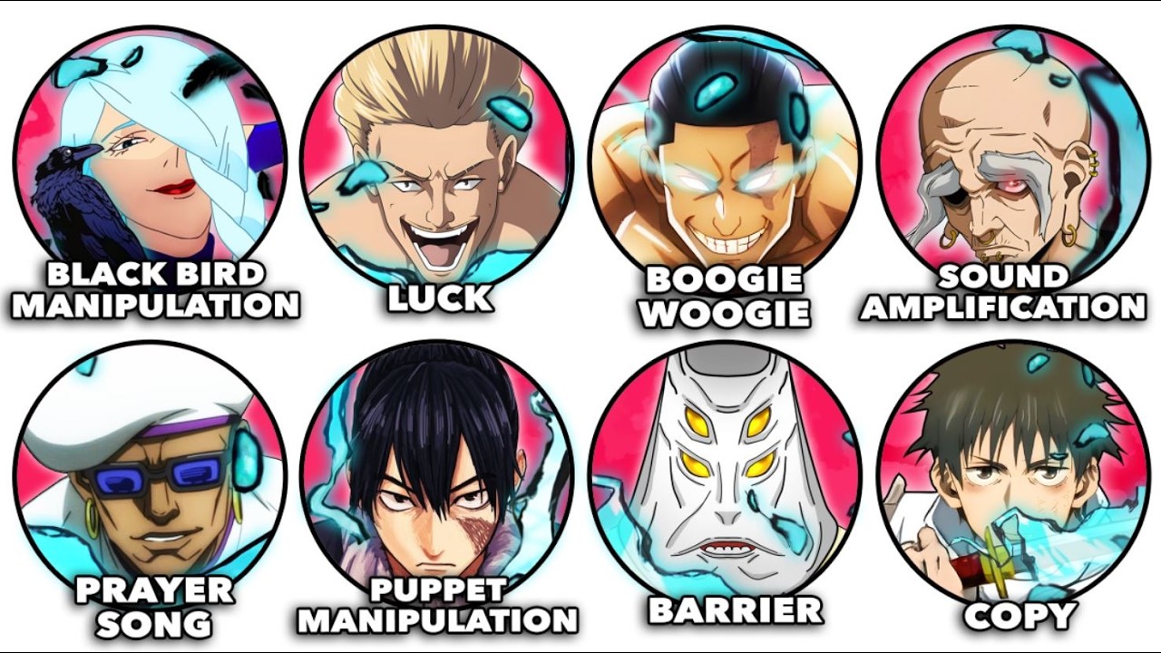 All 12 WEAKEST Cursed Techniques with STRONG Users in Jujutsu Kaisen ...