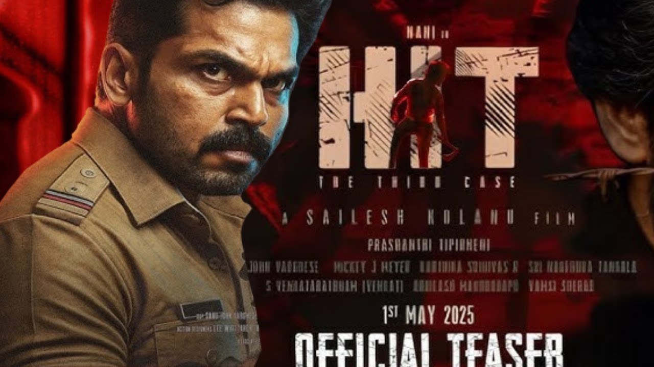 HIT 4th case trailer telugu | karthi as ACP arjun role | sailesh kolanu ...