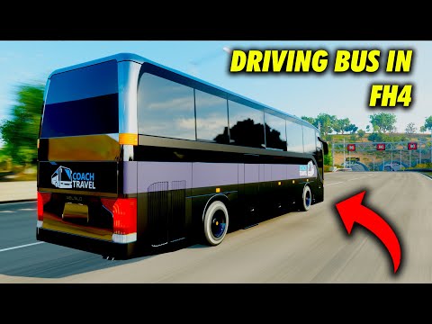 I TAKE BUS (TRAFFIC CAR) FOR A SPIN IN FORZA HORIZON 4 - YouTube