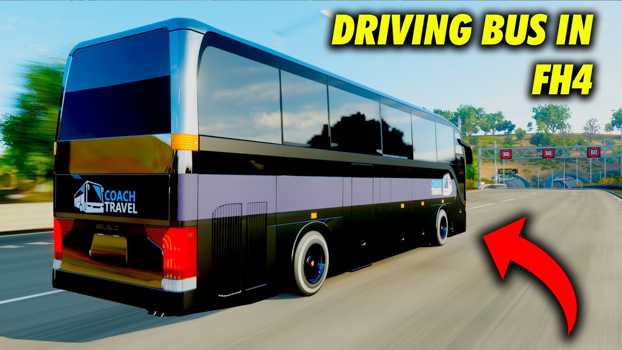 I TAKE BUS (TRAFFIC CAR) FOR A SPIN IN FORZA HORIZON 4 - YouTube