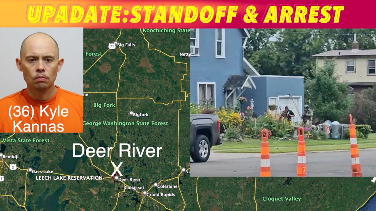 BREAKING NEWS UPDATE: Standoff & Arrest In Deer River, Minnesota - YouTube