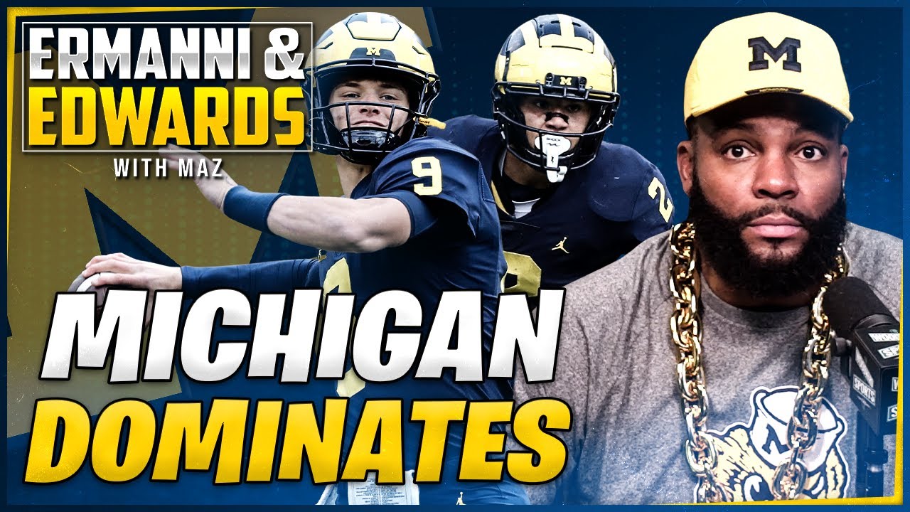 Michigan DOMINATE Penn State in 41-17 Victory, onto Michigan State ...