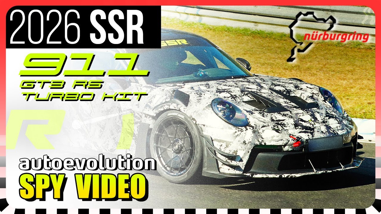 2026 SSR Performance 911 GT3 RS Turbo Kit @ Nurburgring // SPY PHOTO ...