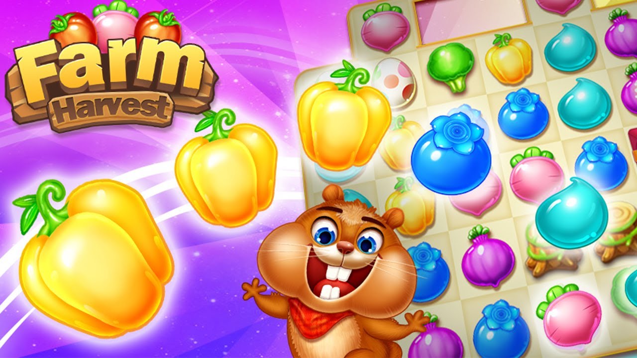 Farm Harvest 3 - A charming farming game. 1x1 - YouTube