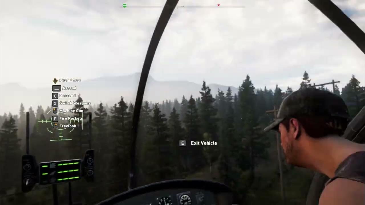 Far Cry 5 | Downing Airplane by Using Helicopter | Helicopter vs Plane | Gameplay - YouTube