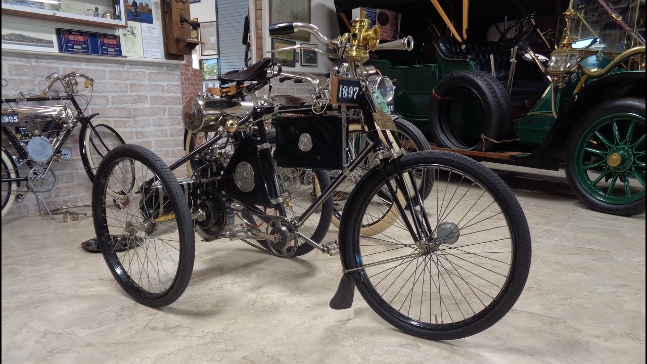 Early Automobile History # 2 1897 De Dion Bouton & Owner Rides on My ...