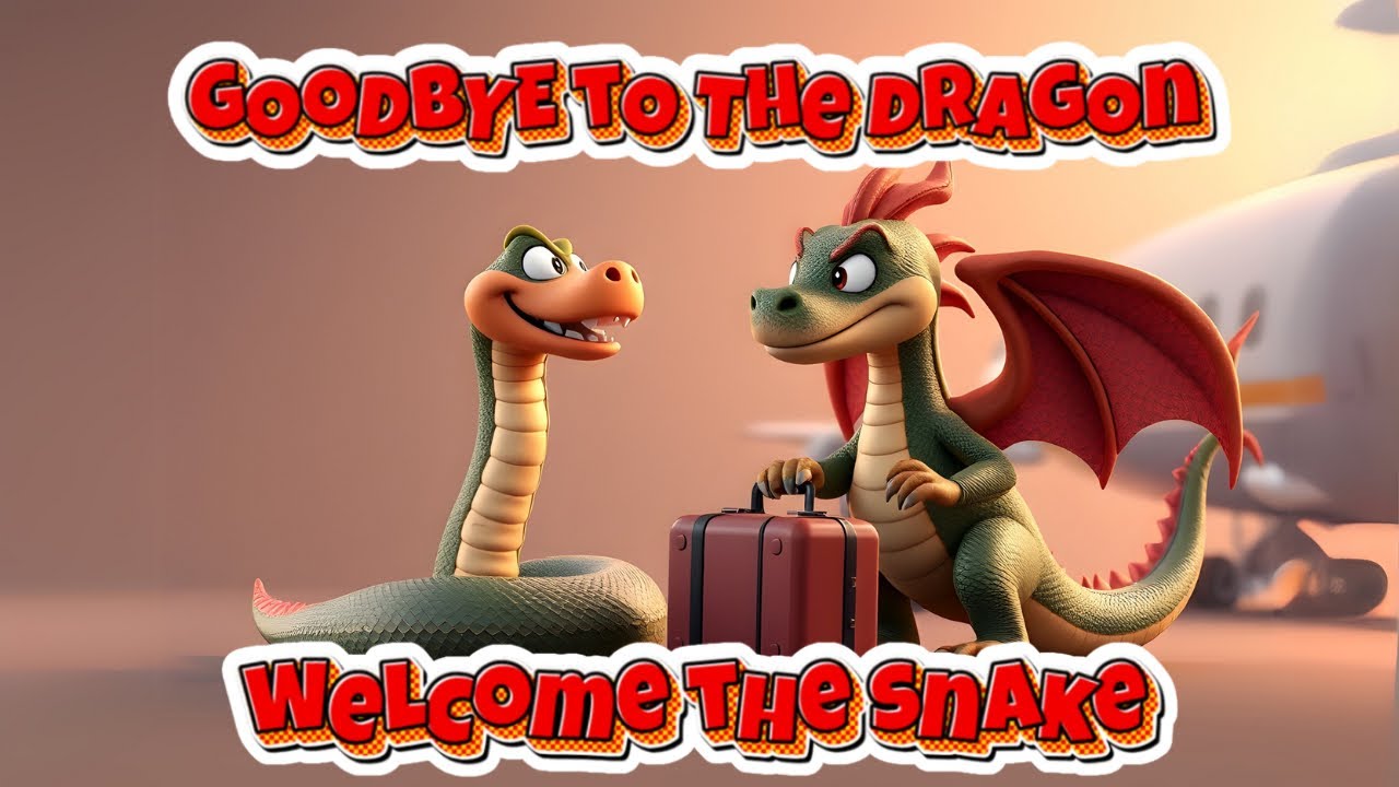 Happy New Year 2025, year of the snake. Say goodbye to the Dragon ...