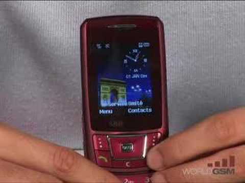 SAMSUNG D900 - PREMIER CONTACT - YouTube